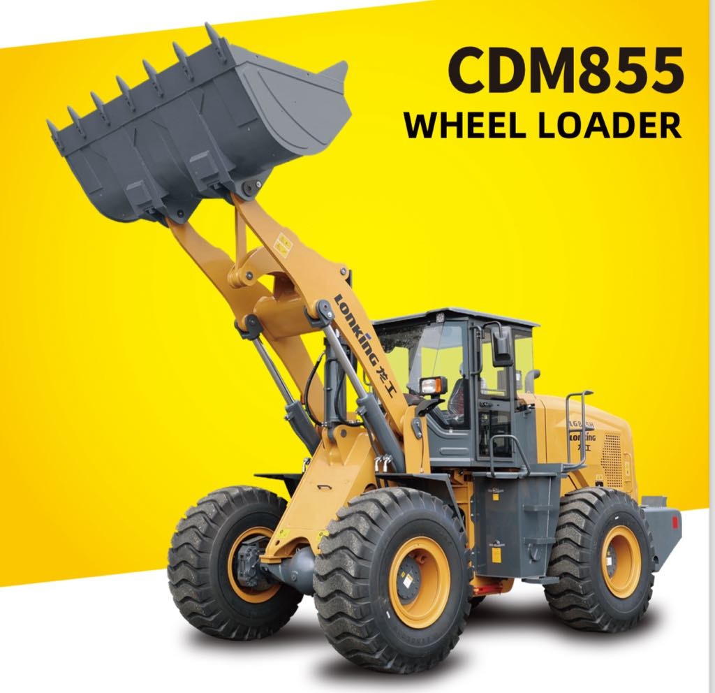 Wheel Loader Lonking CDM855 3cbm , Special Vehicles, Heavy Vehicles on ...