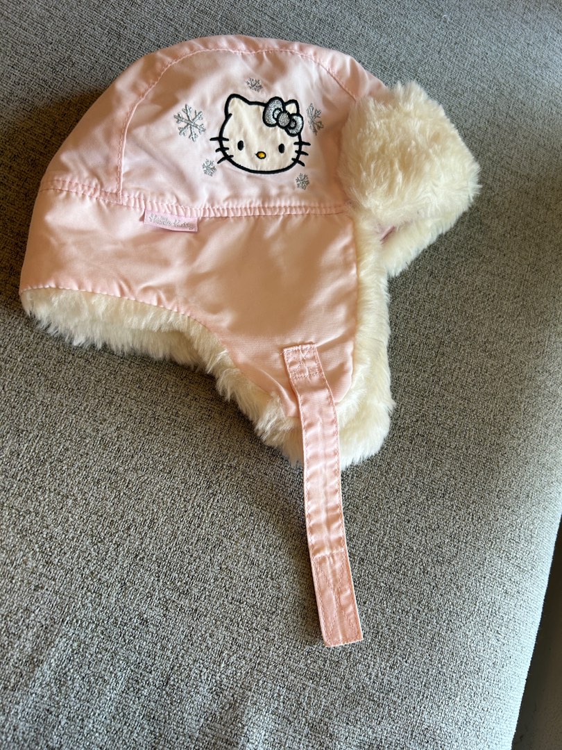 H&M x Hello Kitty Winter hat for kids, Babies & Kids, Babies & Kids ...