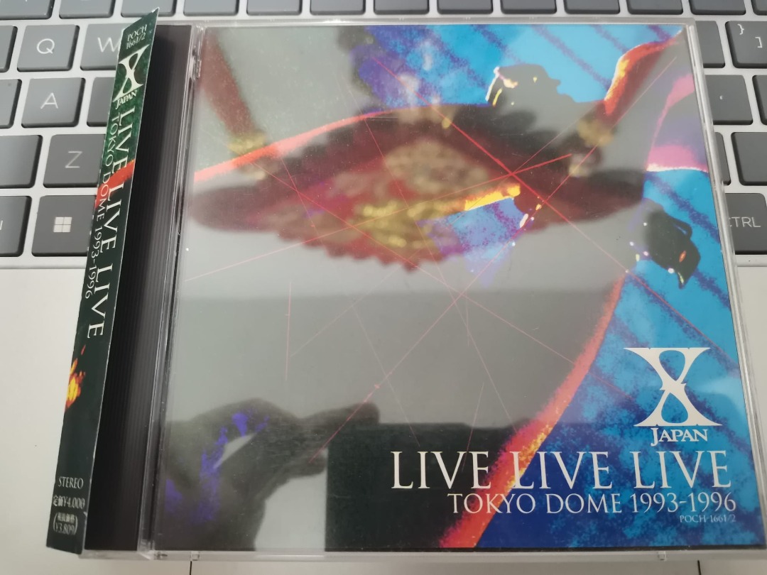 X JAPAN - Live Live Live Tokyo Dome 1993-1996 日本版 雙碟 1993 1996 東京演唱會精選, 興趣及遊戲, 音樂、樂器 & 配件, 音樂與媒體 ...