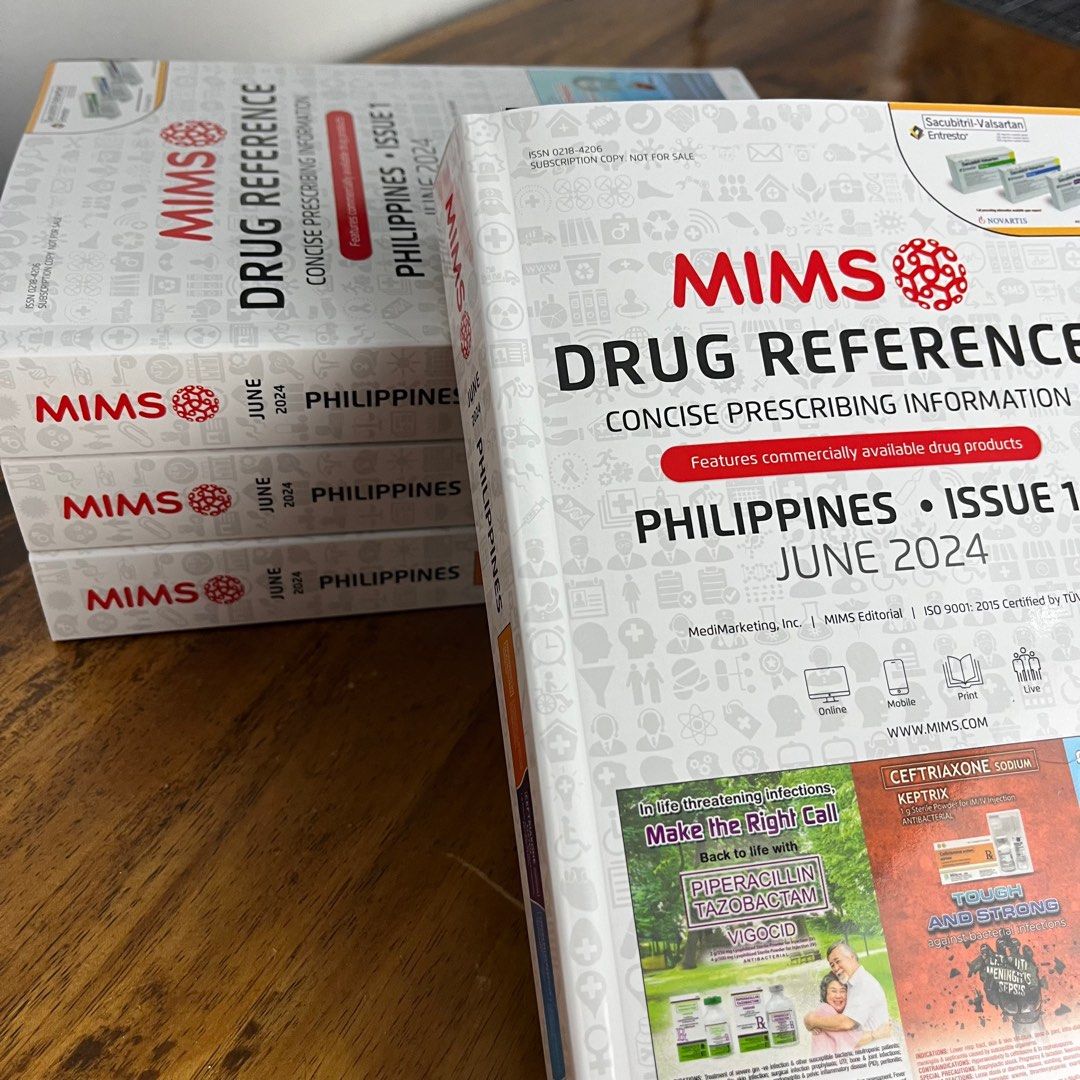 2024 MIMS DRUG REFERENCE BOOK, Hobbies & Toys, Books & Magazines ...