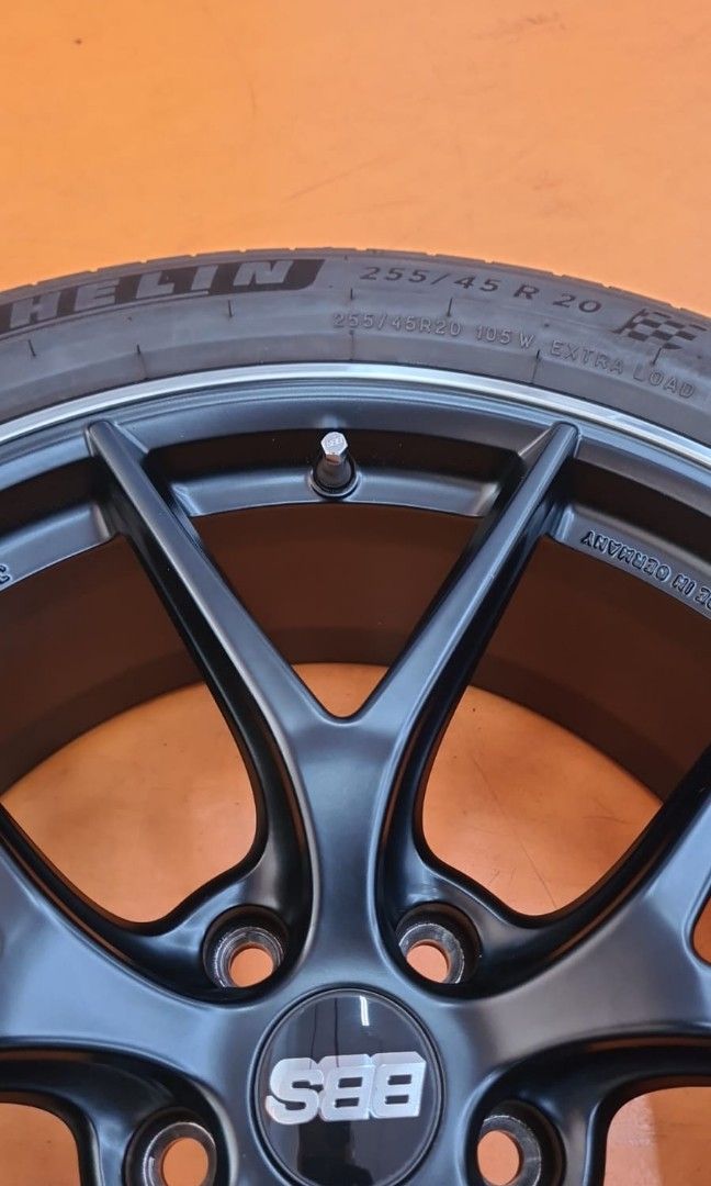 20inch BBS CIR Flow Forming rims & 255/45/20 Michelin ps4 suv tyres ...