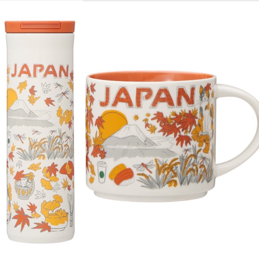 [日本代購] 日本Starbucks Been There Series Japan Autumn, 預購 - Carousell