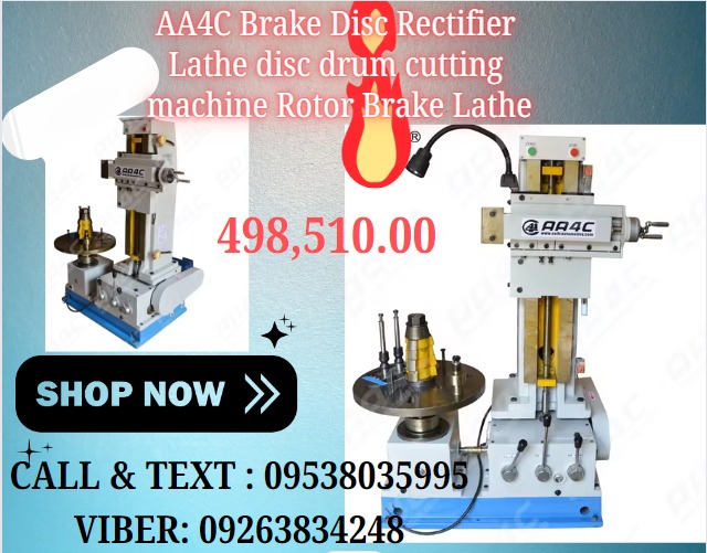 AA4C BRAKE DISC RECTIFIER LATHE DISC DRUM CUTTING MACHINE ROTOR BRAKE ...
