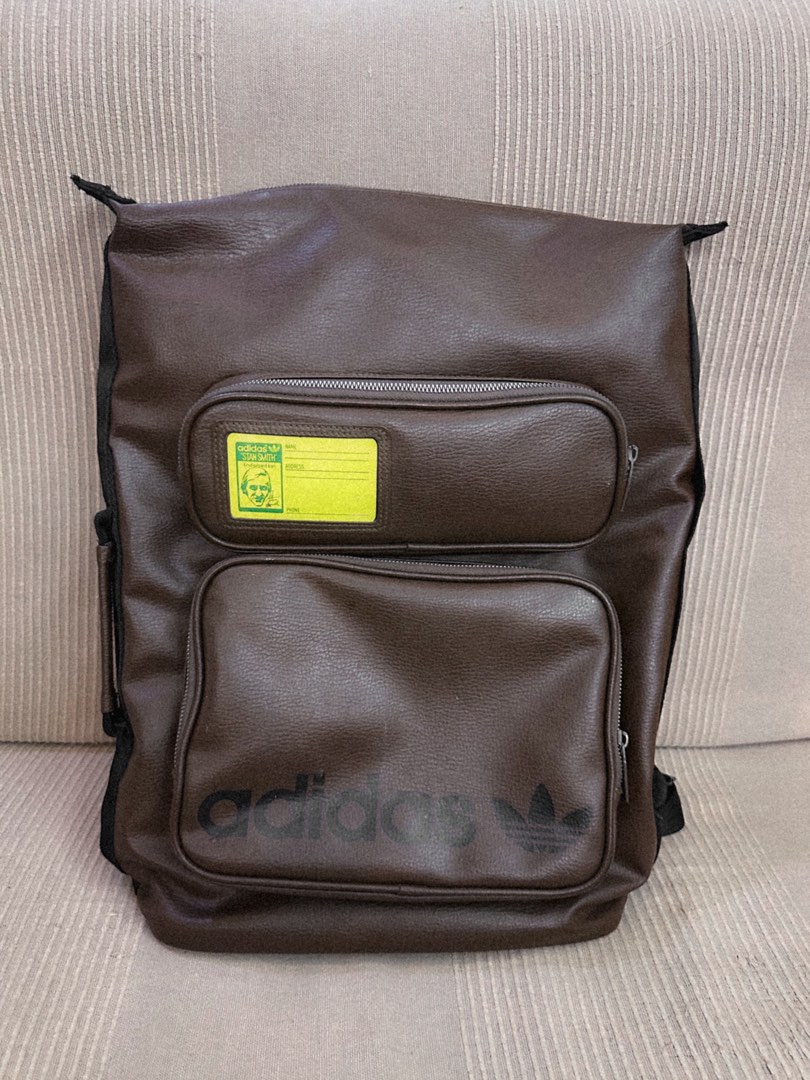 Adidas Original Stan Smith Leather Bag, Men's Fashion, Bags, Backpacks ...