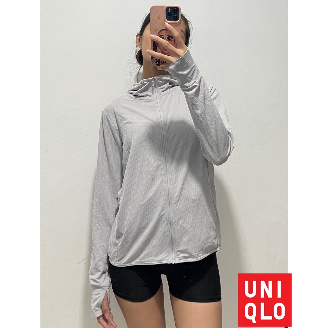AIRISM UNIQLO, Women's Fashion, Coats, Jackets and Outerwear on Carousell
