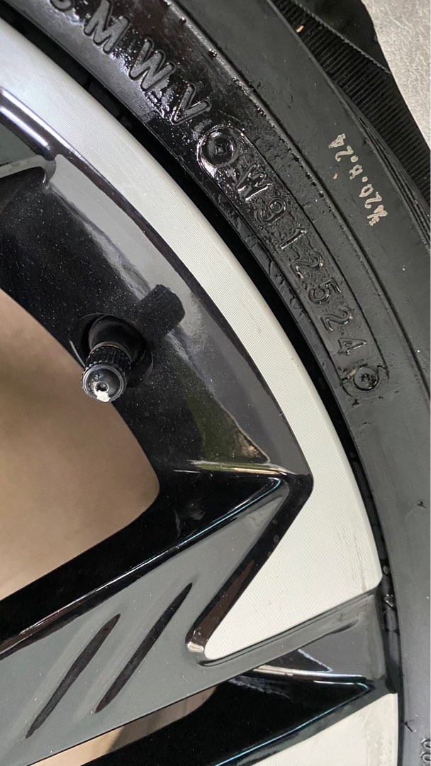 Alza AV 16” rim with Toyo CR1 tyres - 4units, Auto Accessories on Carousell