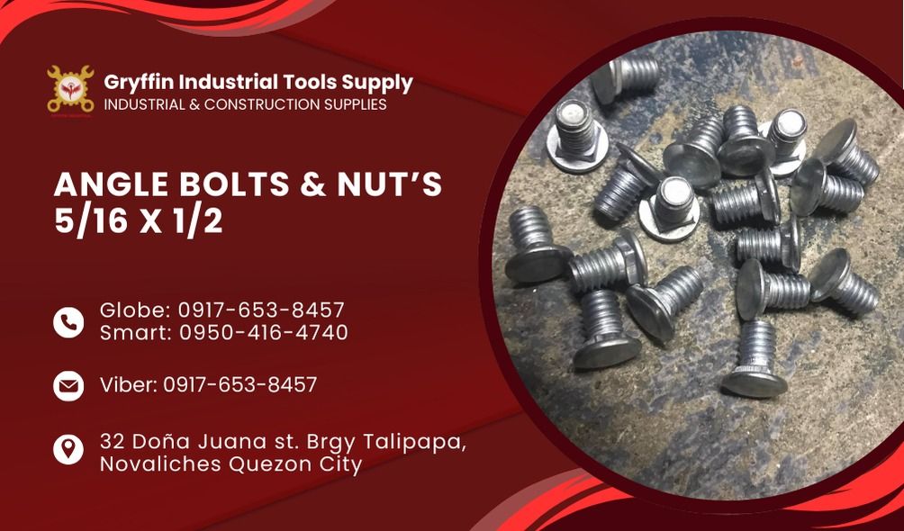 ANGLE BOLTS & NUT'S, Commercial & Industrial, Industrial Equipment on ...