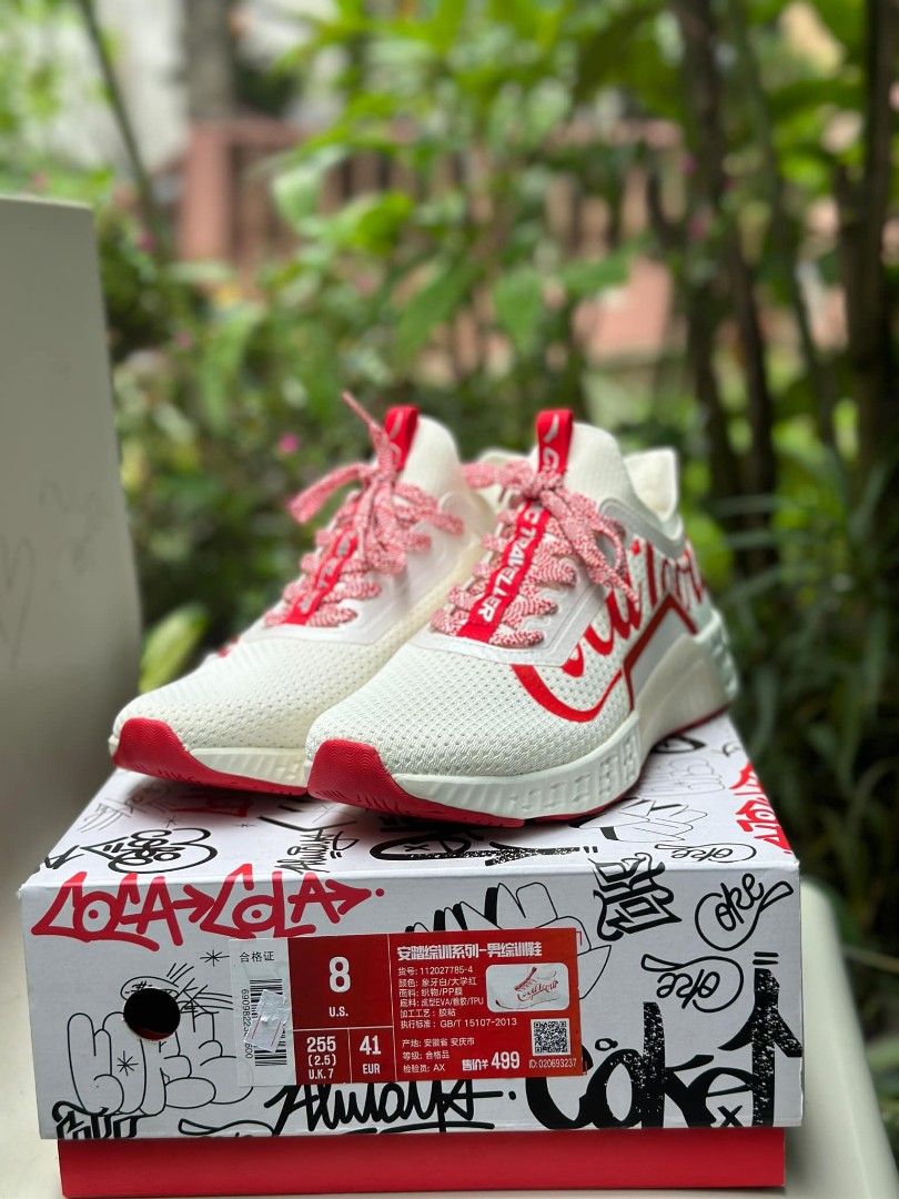 Anta X Coca Cola, Men's Fashion, Footwear, Casual Shoes on Carousell
