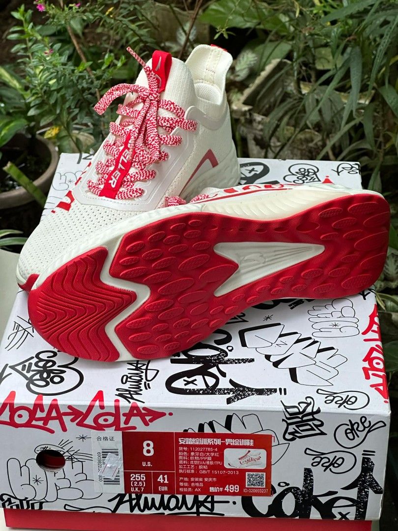 Anta X Coca Cola, Men's Fashion, Footwear, Casual Shoes on Carousell