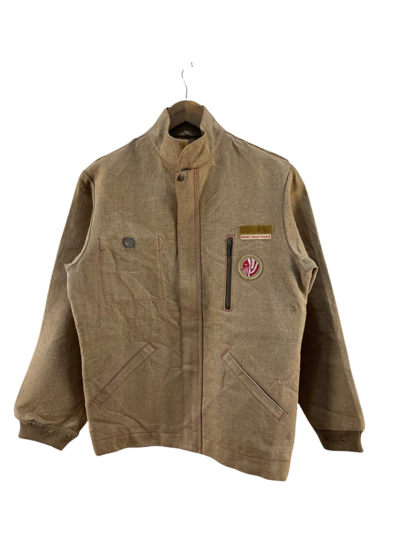 Apache Canvas Style Khaki Jacket, Men's Fashion, Coats, Jackets and ...