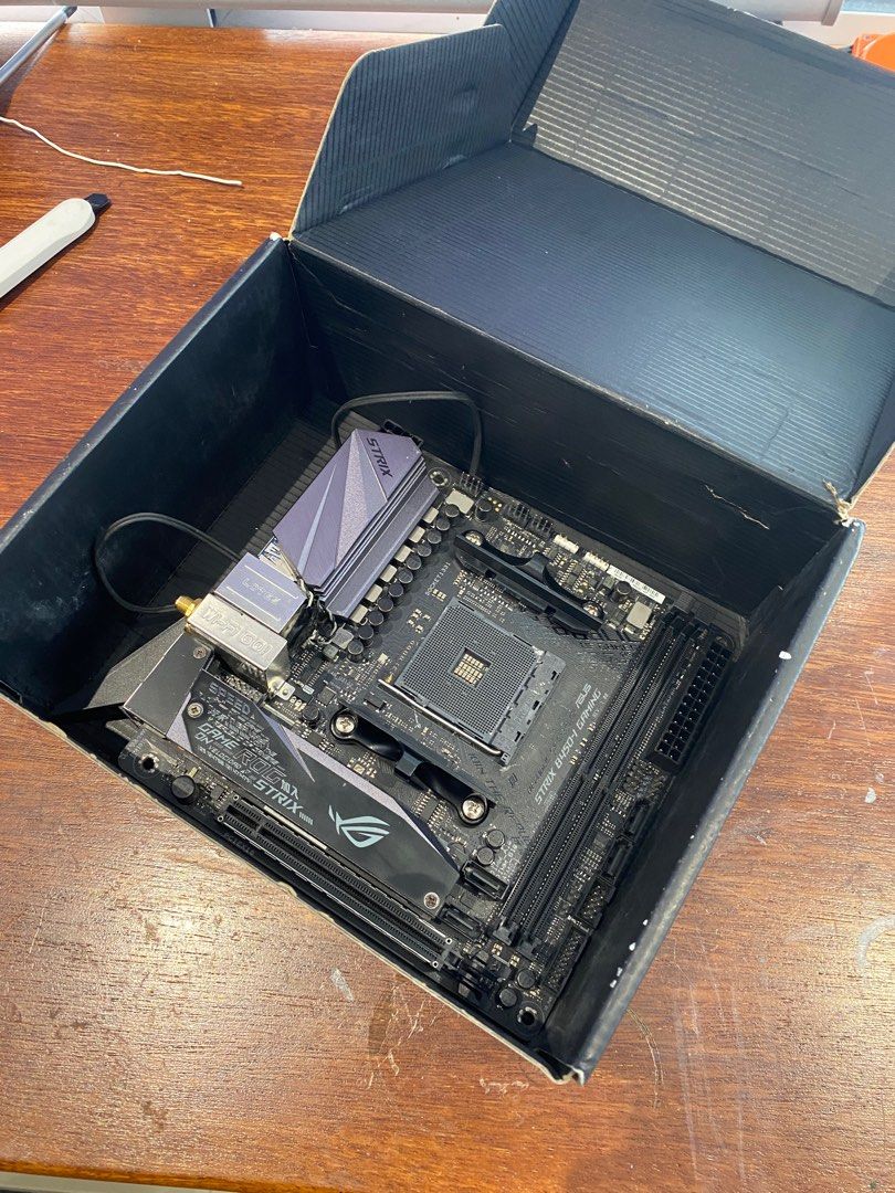 Asus Rog Strix B450i Motherboard, Computers & Tech, Desktops on Carousell
