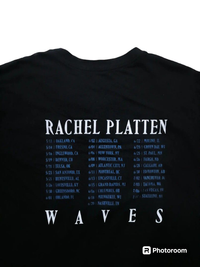 Baju artis penyanyi singer rachel platten album tour waves, Men's ...