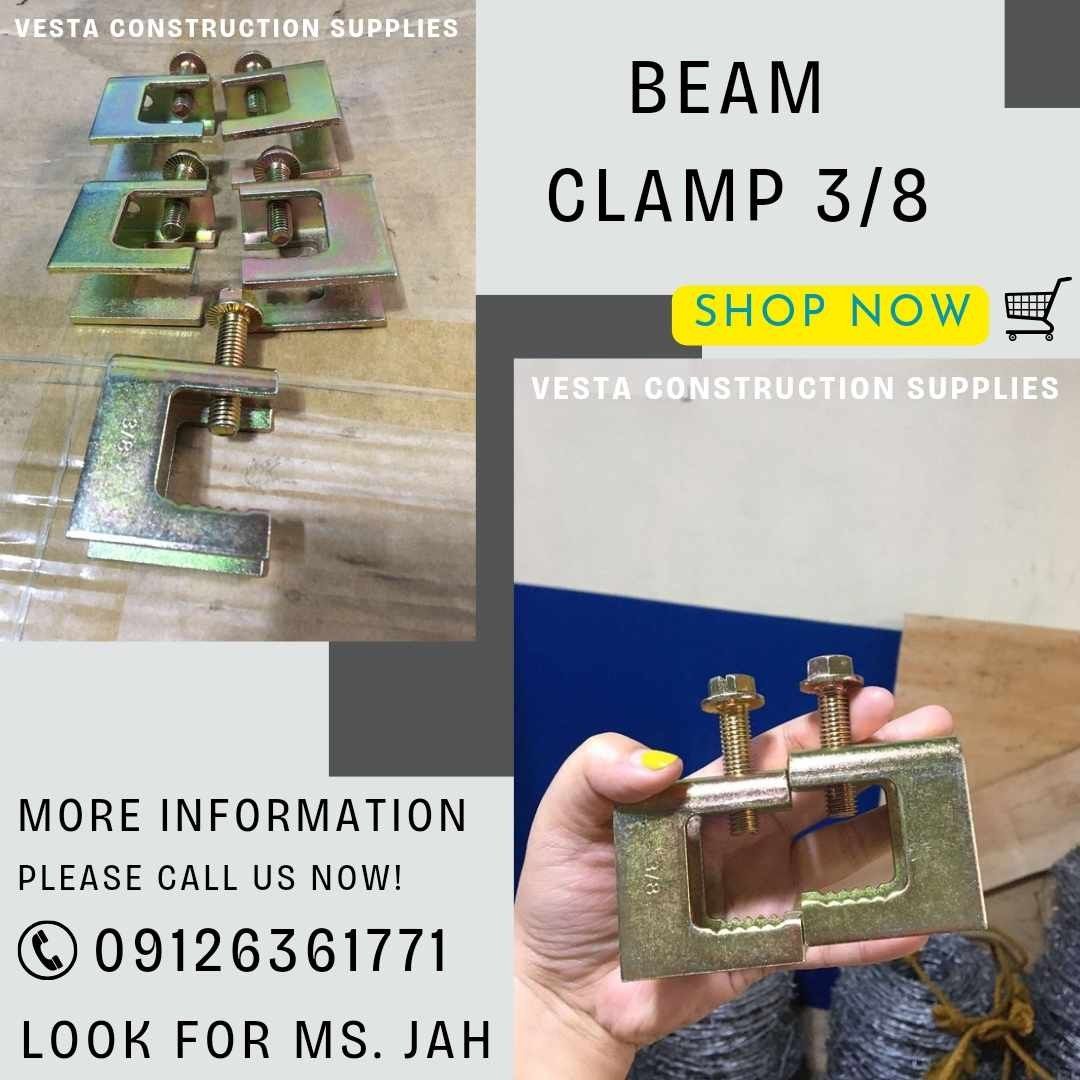 Beam clamp, Commercial & Industrial, Construction Tools & Equipment on ...