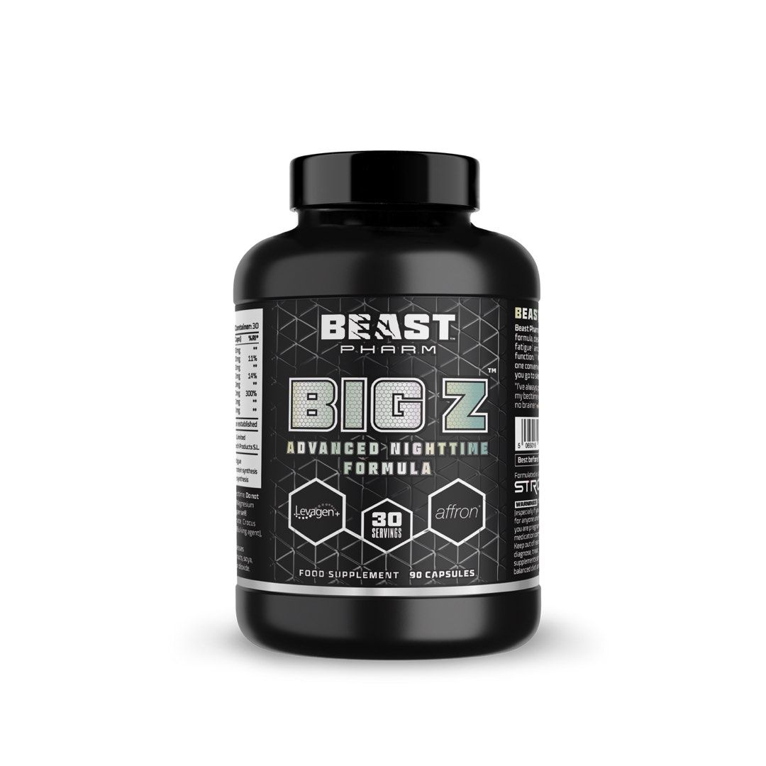 Beast Pharm BIG Z Advanced Nighttime Formula | Sleep Supplement ...