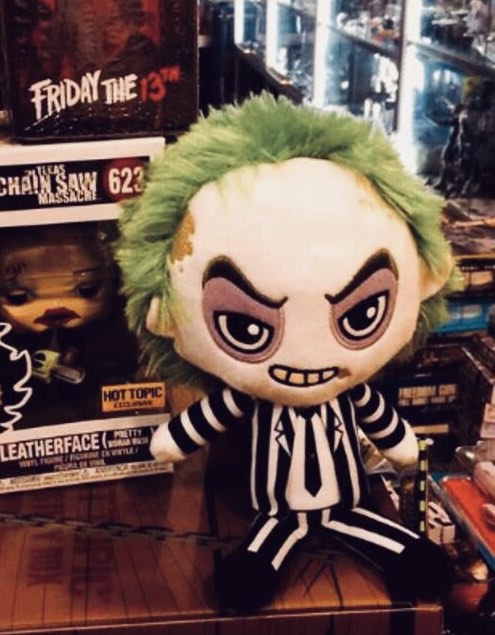 Beetlejuice Funko Hot Topic Exclusive Warner Bros Plushie Plush ...