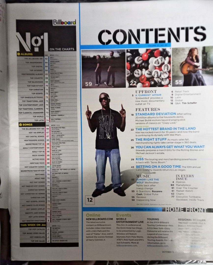 BILLBOARD MAGAZINE: (Back Issue) THE SENSATIONAL SPECTACULAR MASTERS OF ...