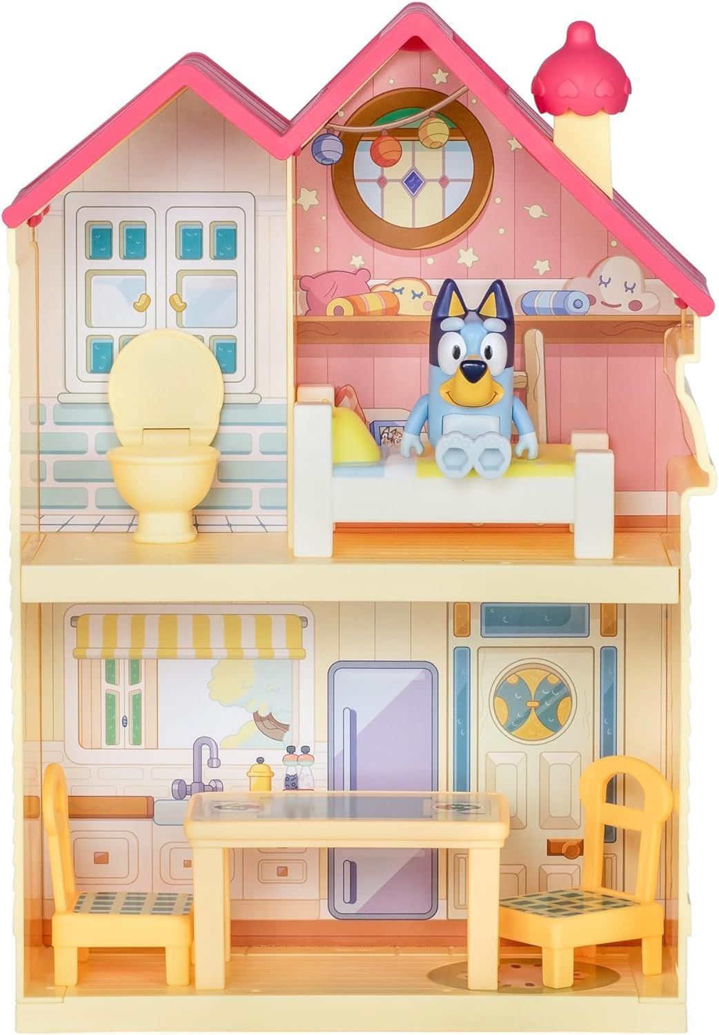 BLUEY Mini Home Playset | Compact House Playset with Carry Handle ...