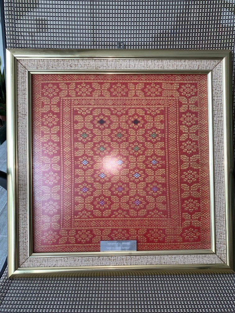 Brunei songket authentic, Furniture & Home Living, Home Decor, Wall ...