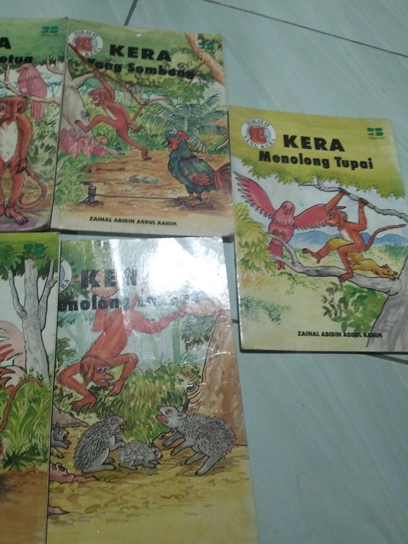 Buku kanak kanak lama - hikayat sang kera 1997, Hobbies & Toys, Books ...