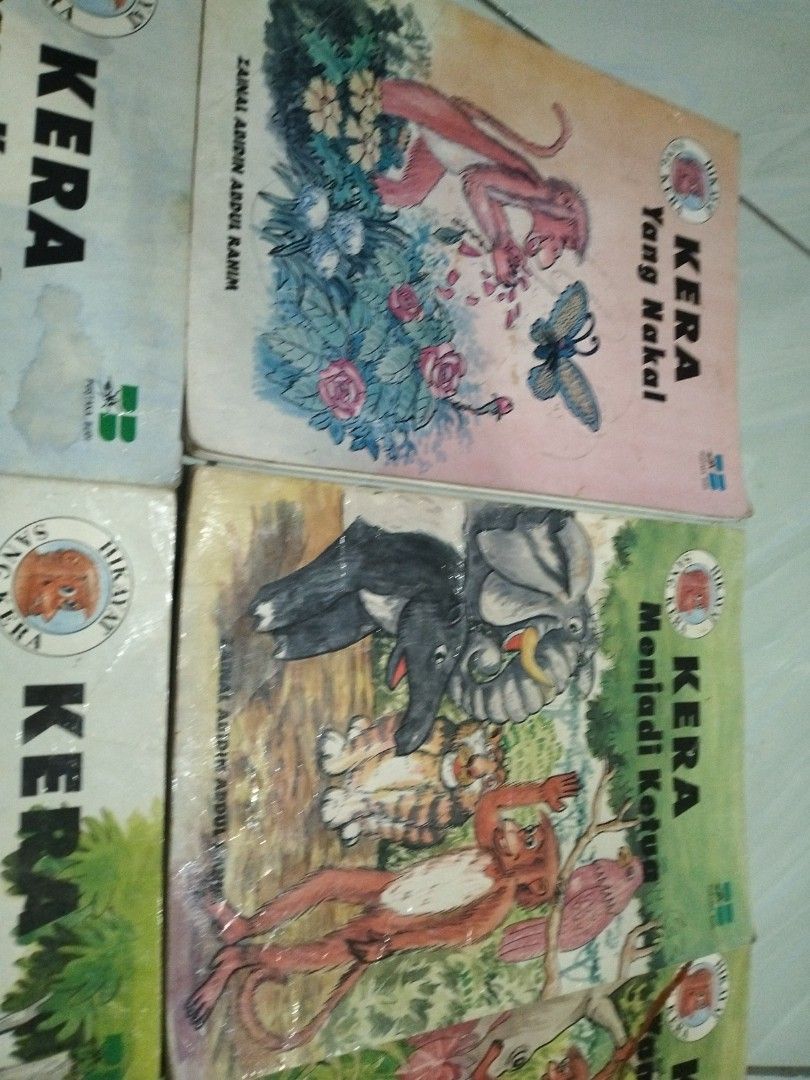 Buku kanak kanak lama - hikayat sang kera 1997, Hobbies & Toys, Books ...