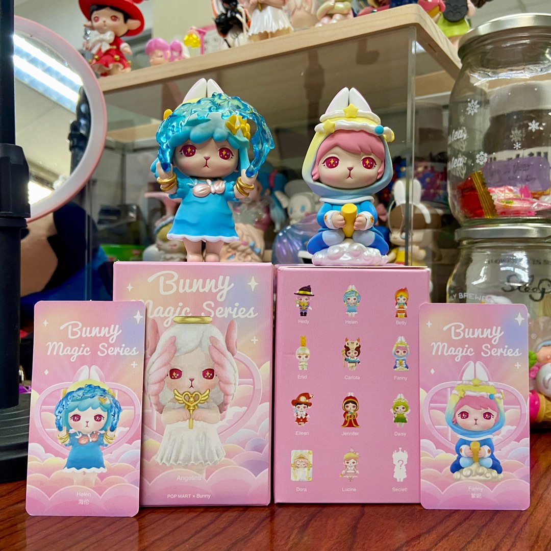 POPMART: Bunny Magic Series Blind Box - Eileen, Hedy, Fanny, Enid ...