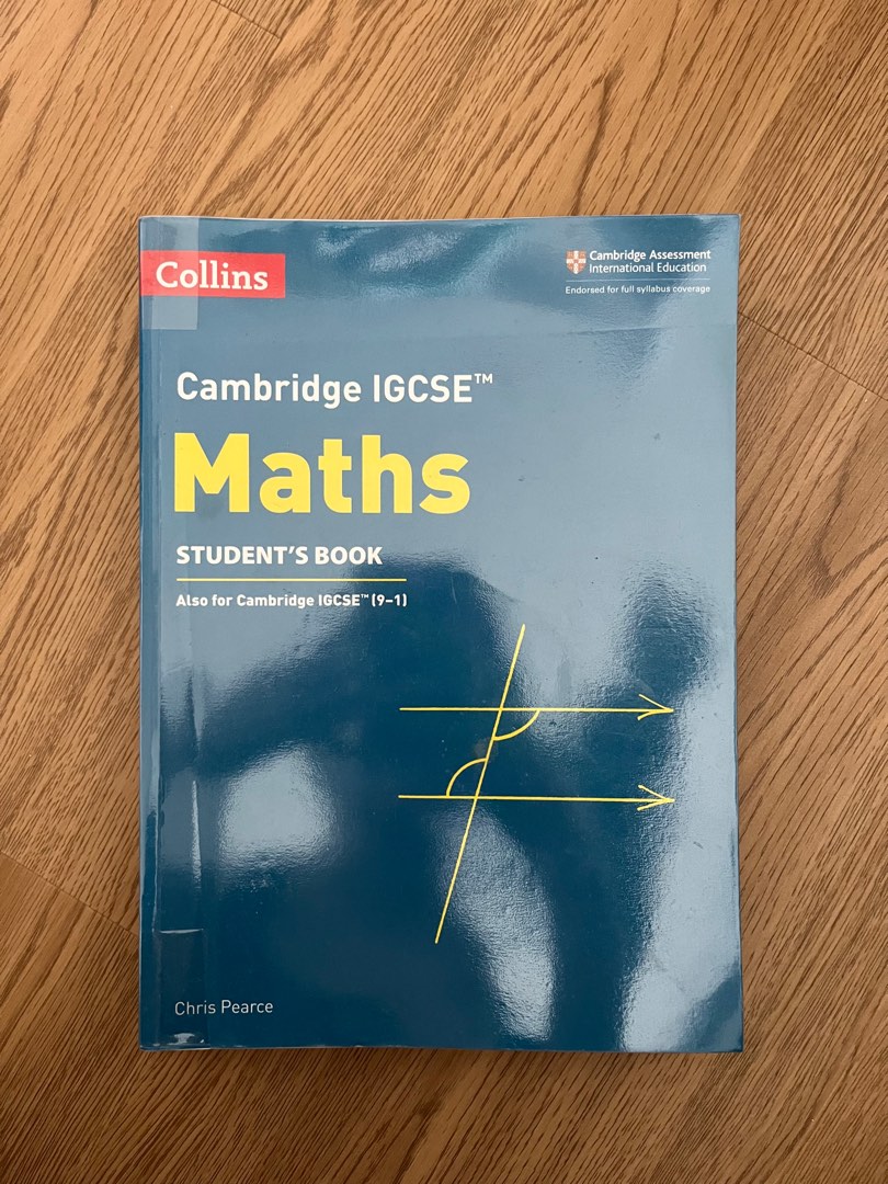 Cambridge IGCSE Maths Student’s Book, Hobbies & Toys, Books & Magazines ...