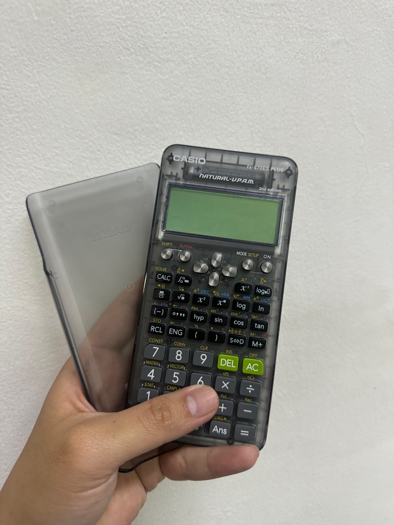 Casio fx-570ES PLUS Transparent, Computers & Tech, Parts & Accessories ...