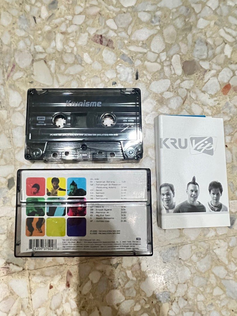 Cassettes KRU, Hobbies & Toys, Music & Media, CDs & DVDs on Carousell