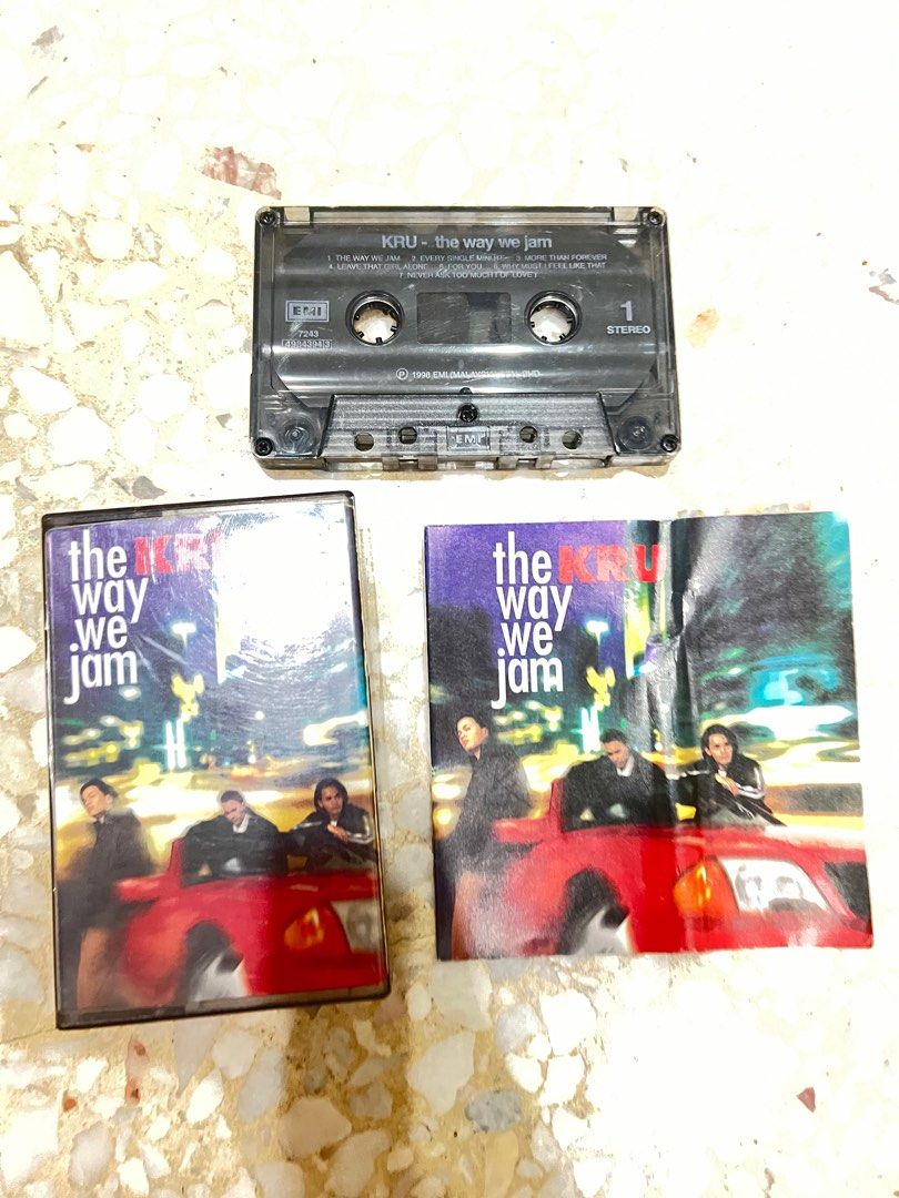 Cassettes KRU, Hobbies & Toys, Music & Media, CDs & DVDs on Carousell
