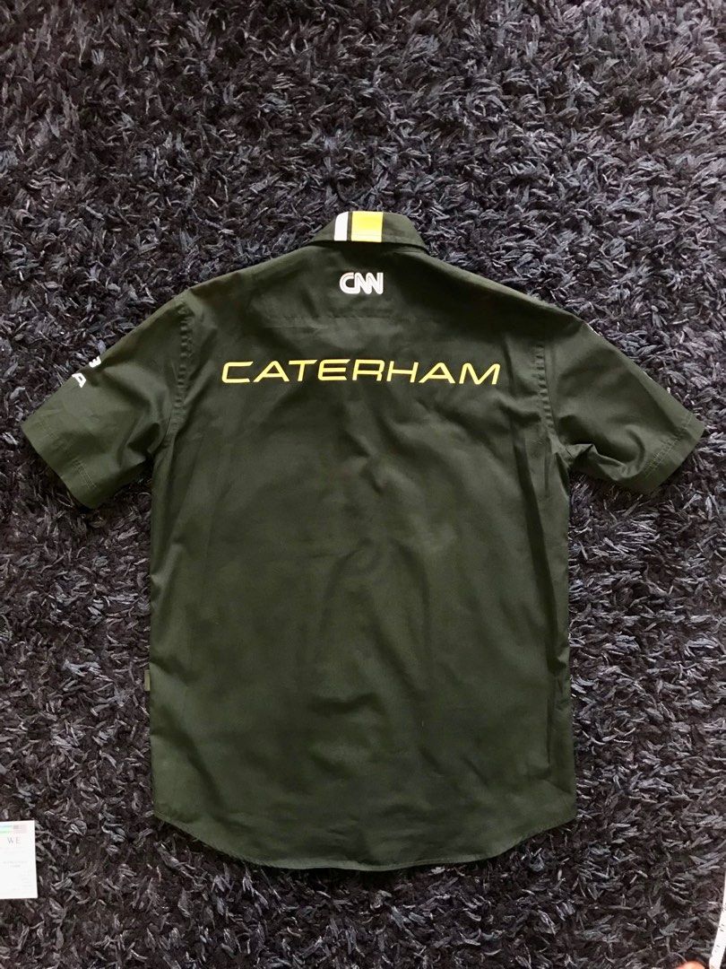 Caterham F1 Team Shirt, Men's Fashion, Tops & Sets, Formal Shirts on ...