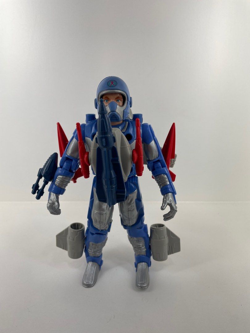 Centurions vintage Kenner 1986 Ace McCloud complete action figure clean ...