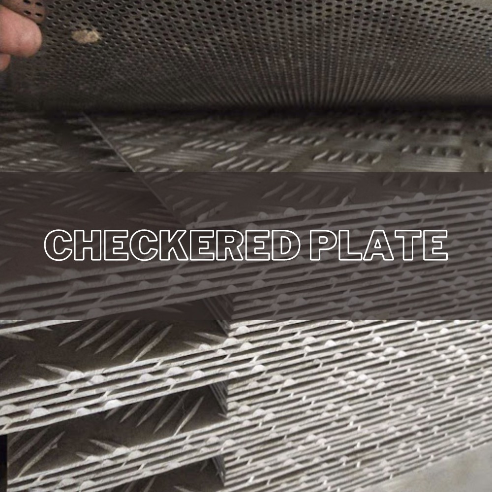Checkered Plate / Sheet Checker Plate 6.0 MMX4X8 STD / Aluminum ...