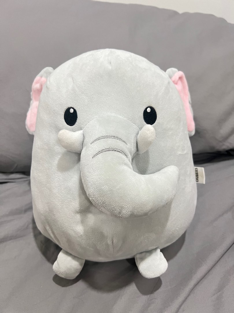 Chubbies Elephant Plushie, Hobbies & Toys, Toys & Games on Carousell
