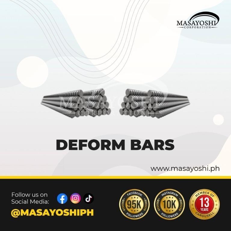 Corrugated Bar Grade 60 6M 10 mm | Rebar | RSB | Deformed Bar ...