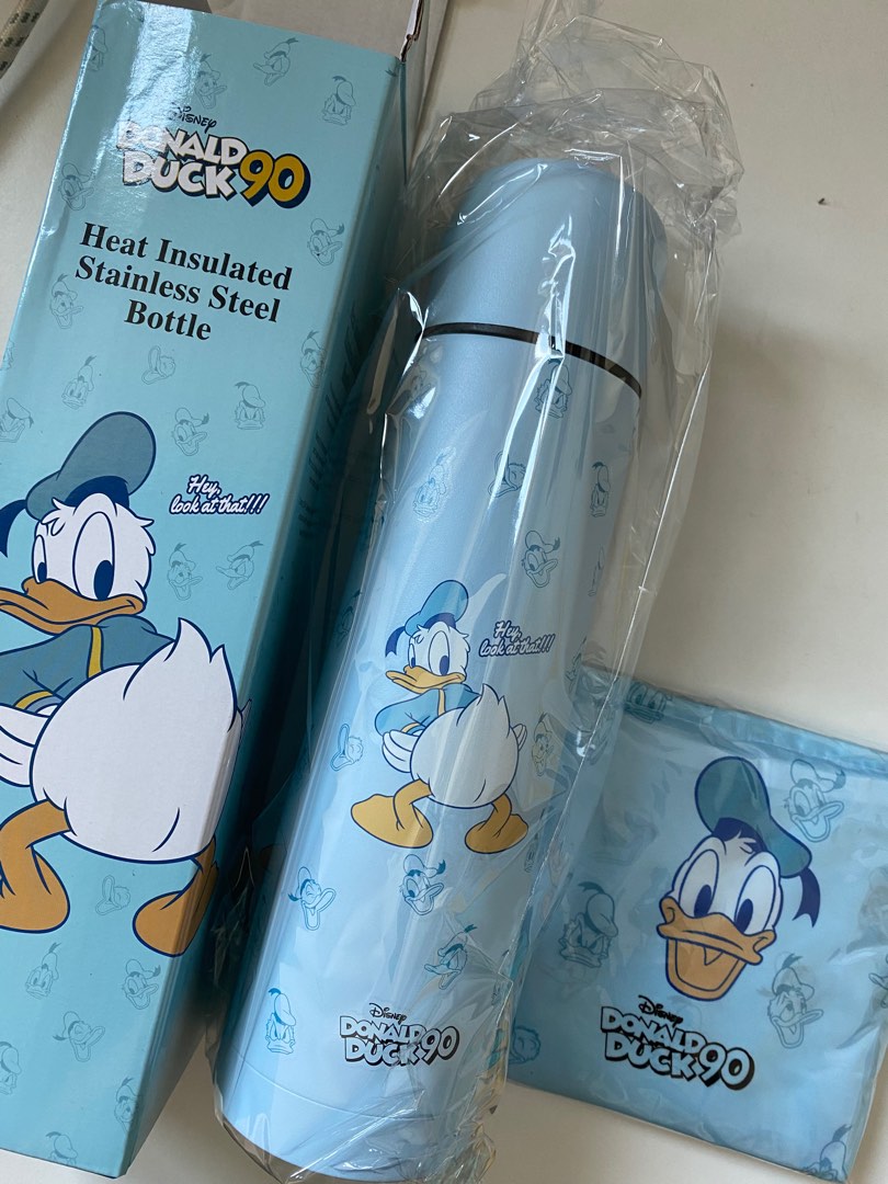 Donald duck Vacuum Flask Tumbler, Furniture & Home Living, Kitchenware ...