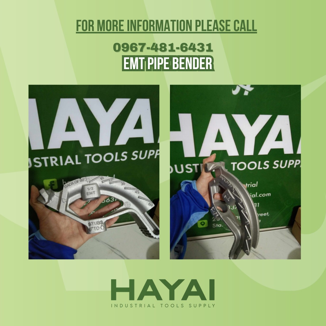 Emt Pipe Bender 1/2, Commercial & Industrial, Construction Tools ...