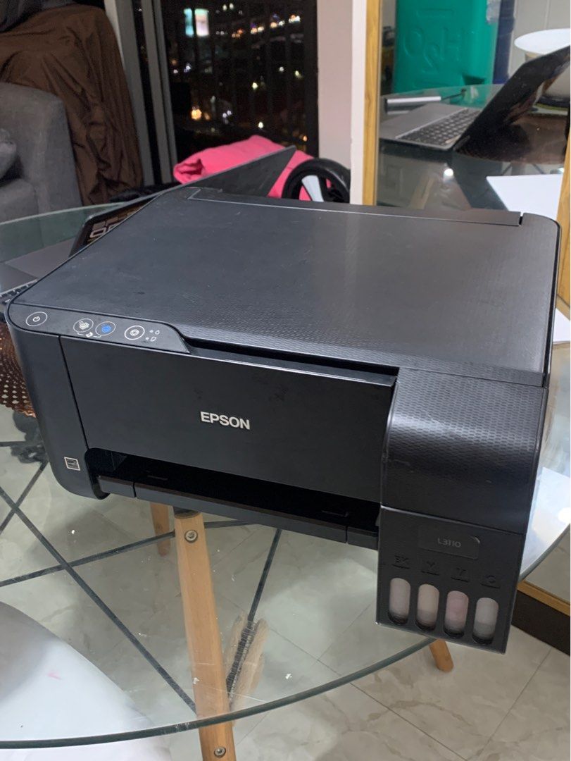 EPSON L3110 Printer with scanner, Computers & Tech, Printers, Scanners ...