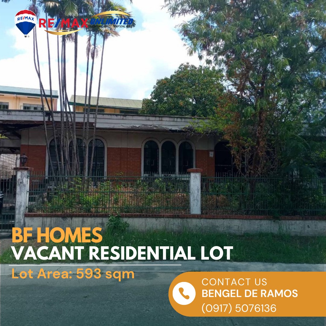 FOR SALE | Residential Lot with old House in BF Homes, Don Antonio ...
