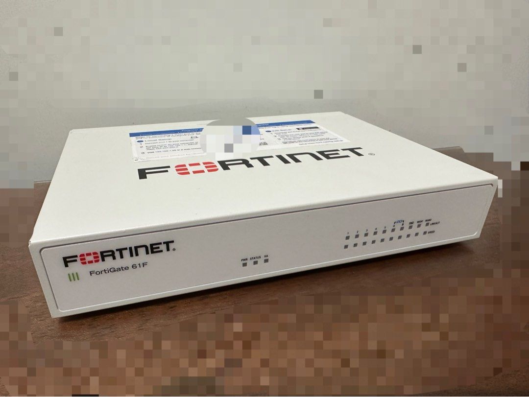 Fortigate 61F Fortinet firewall router 路由器 防火牆, 電腦＆科技, 商務用科技產品 - Carousell