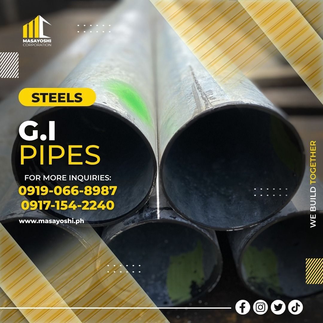 Galvanized Iron Pipes 1 1/4", GI Pipes, G.I. Pipes, Steel Pipe, Metal ...