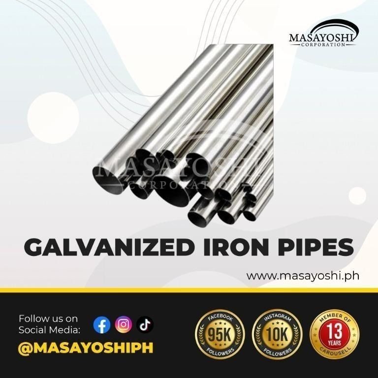 GI Pipes, Galvanized Iron Pipes Sched 20, G.I. Pipes, Steel Pipe, Metal ...
