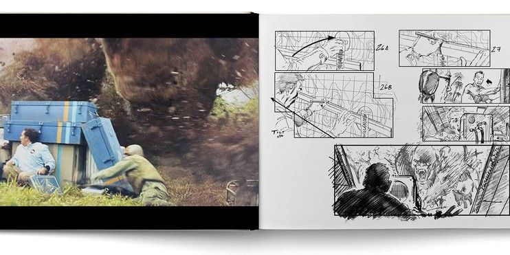 Godzilla & Kong: The Cinematic Storyboard Art of Richard Bennett ...