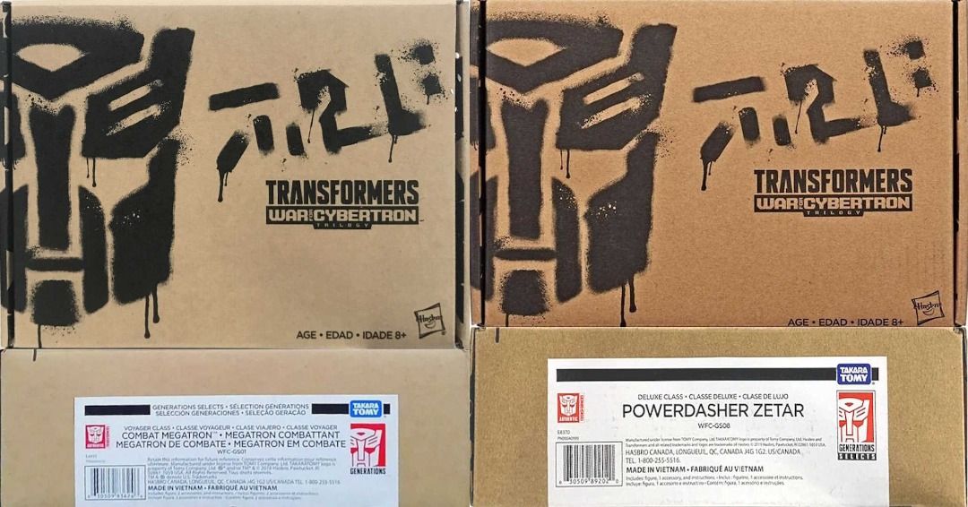 Hasbro Transformers Generation Selects Siege Voyager Combat Megatron ...