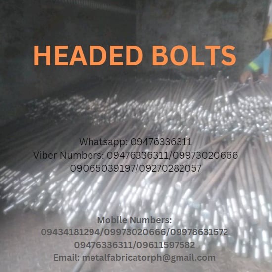 Headed Bolt | Threaded Rod | Anchor Bolt | Northern Uprising ...