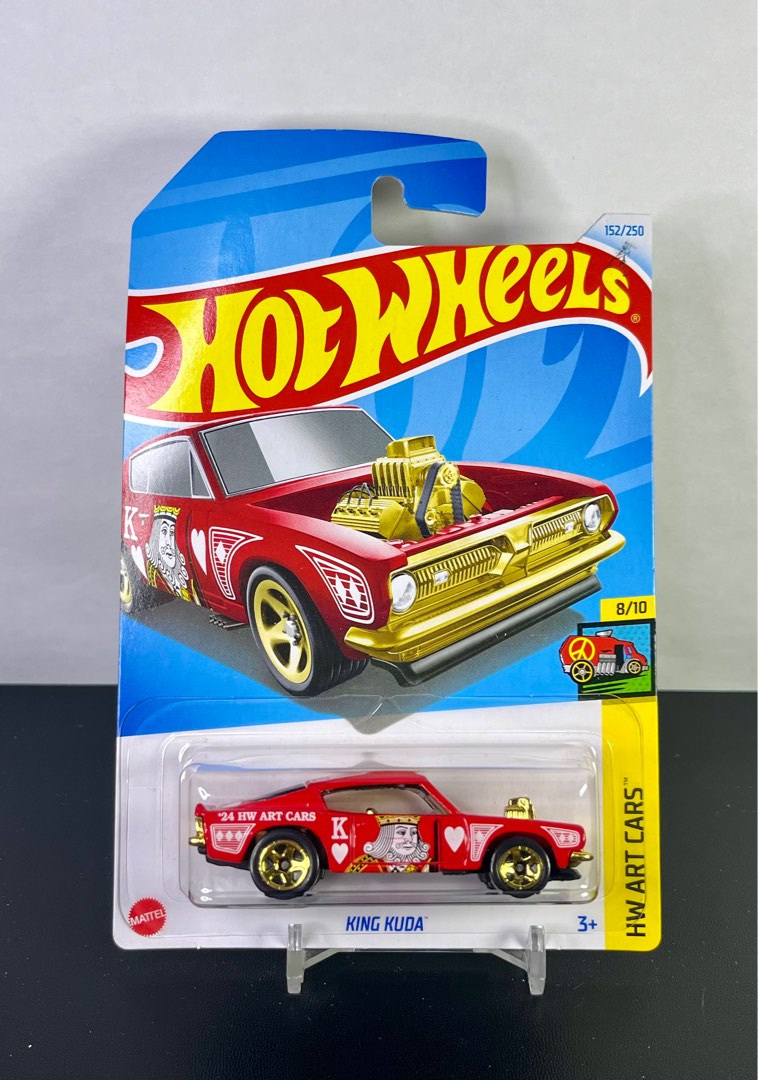 Hot Wheels HW Art Cars “King Cuda” Diecast Model Car, Hobbies & Toys ...