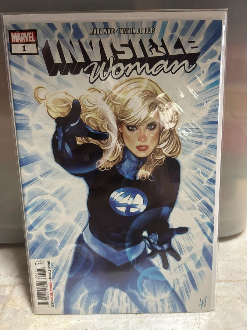 Invisible Woman #1, Hobbies & Toys, Books & Magazines, Comics & Manga ...