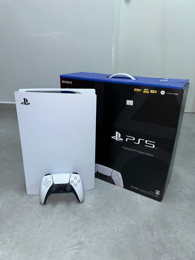 [Japan Version] Sony Playstation 5 (PS5) Digital Edition, Video Gaming ...