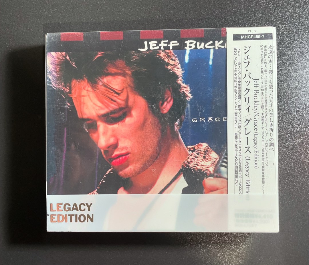 Jeff Buckley JPN 2CDs + 1 DVD - Grace (Legacy Edition), Hobbies & Toys ...