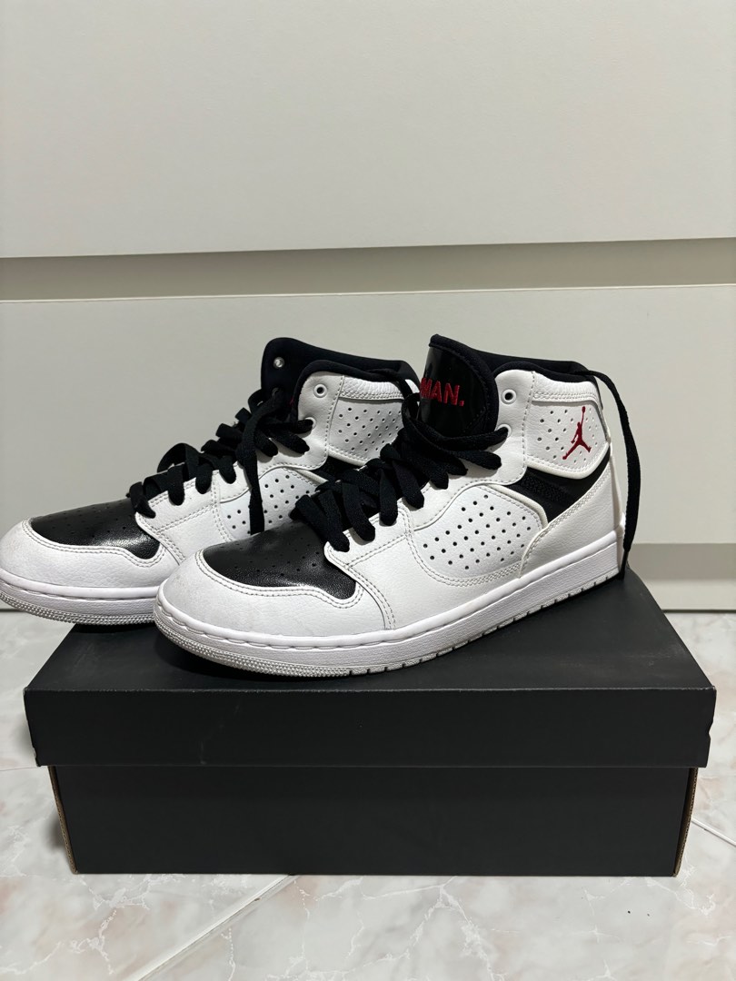 Jordan Access White Black University Red Men's - AR3762-101 , Men's ...