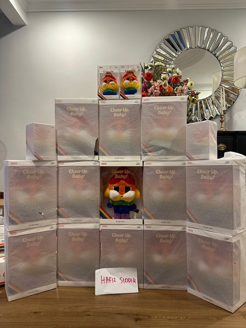 Labubu v2 cheer up crybaby sunset, Hobbies & Toys, Collectibles ...